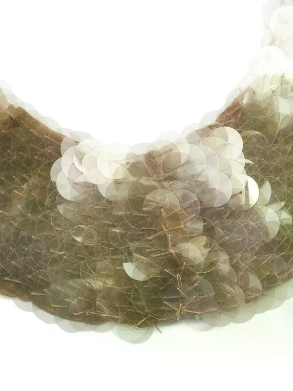 Marni Sequined Collar Necklace