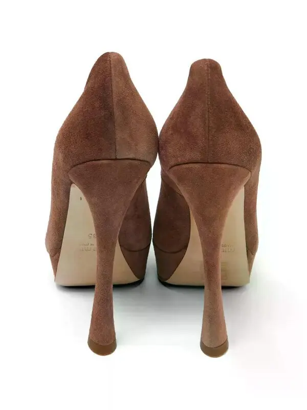 Miu Miu Platform Suede Pumps