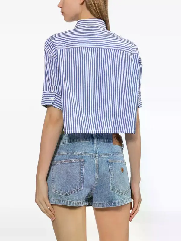 AAPE BY *A BATHING APE Apeecashmere Blend Striped Shirt
