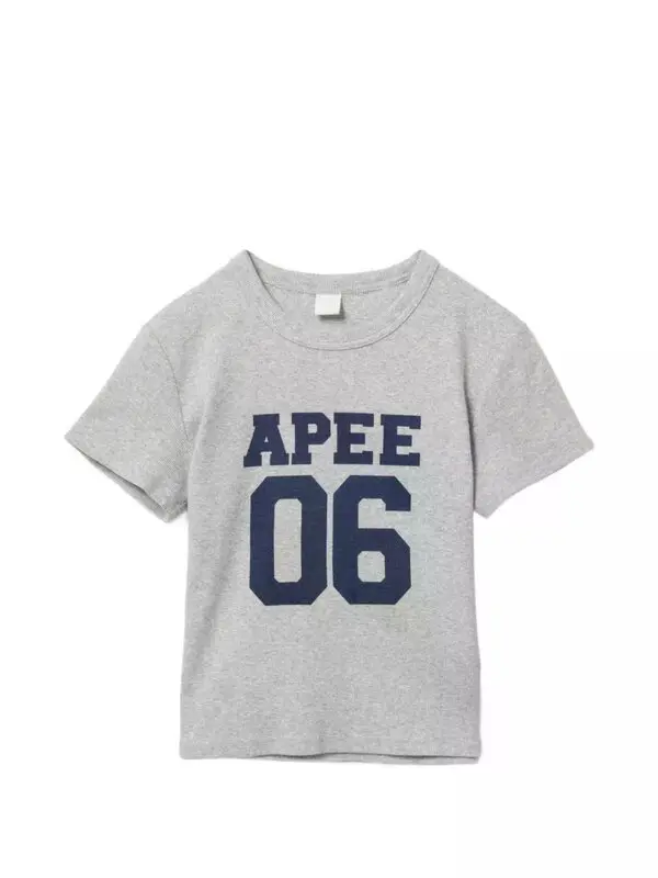 AAPE BY *A BATHING APE Apee™ A Bathing Ape® Graphic Print T-shirt - Grey