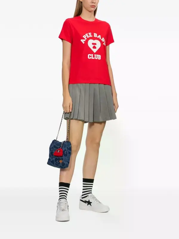 AAPE BY *A BATHING APE Printed Crewneck T-shirt