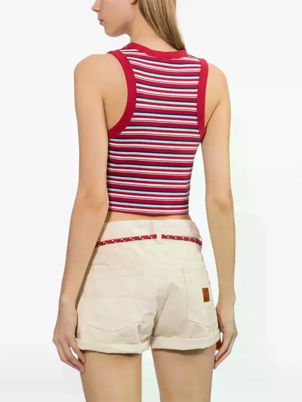 AAPE BY *A BATHING APE Striped Sleeveless Crop Top