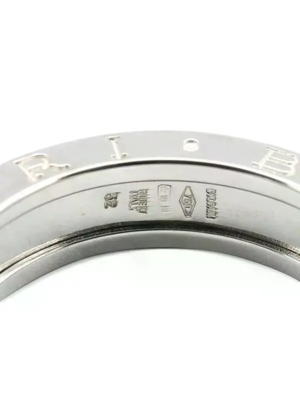 BVLGARI 18k White Gold B.zero1 Ring