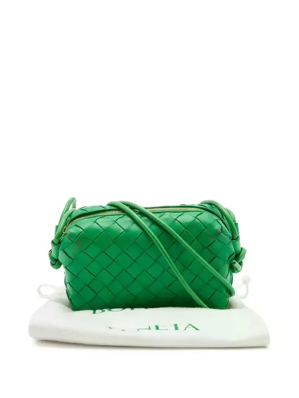 Bottega Veneta Mini Loop Intrecciato Shoulder Bag