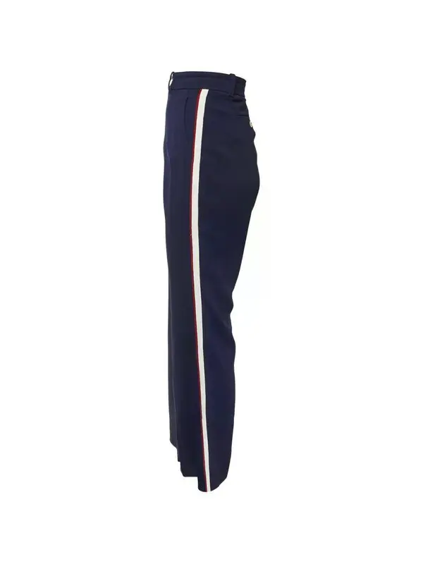 Gucci Web-stripe Cropped Trousers