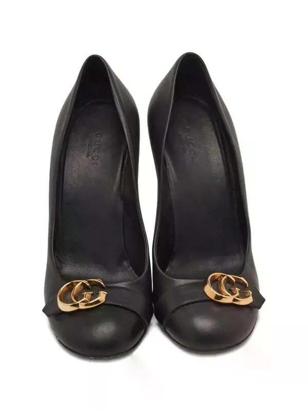 Gucci Gg Round-toe Pumps