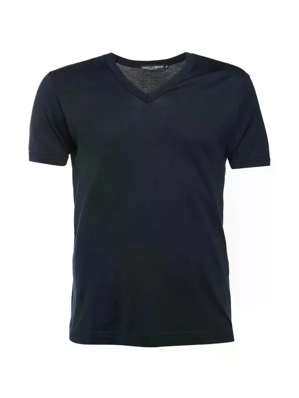 Dolce & Gabbana V-neck T-shirt - Black