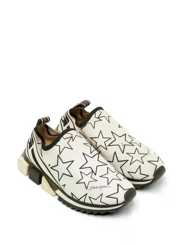 Dolce & Gabbana Sorrento Star-print Slip-on Sneakers