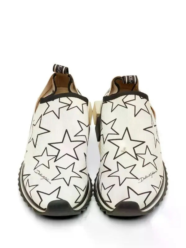 Dolce & Gabbana Sorrento Star-print Slip-on Sneakers
