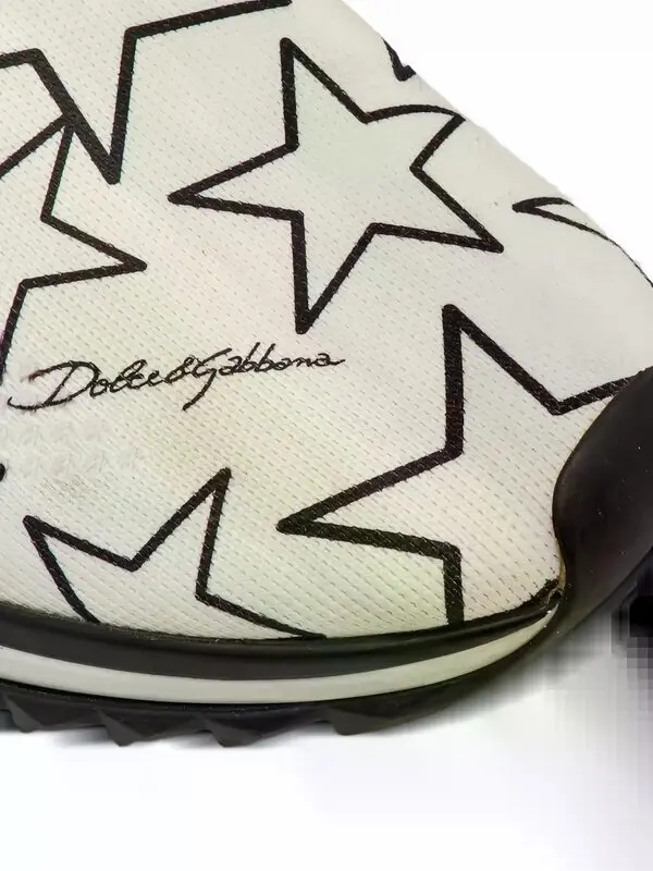 Dolce & Gabbana Sorrento Star-print Slip-on Sneakers
