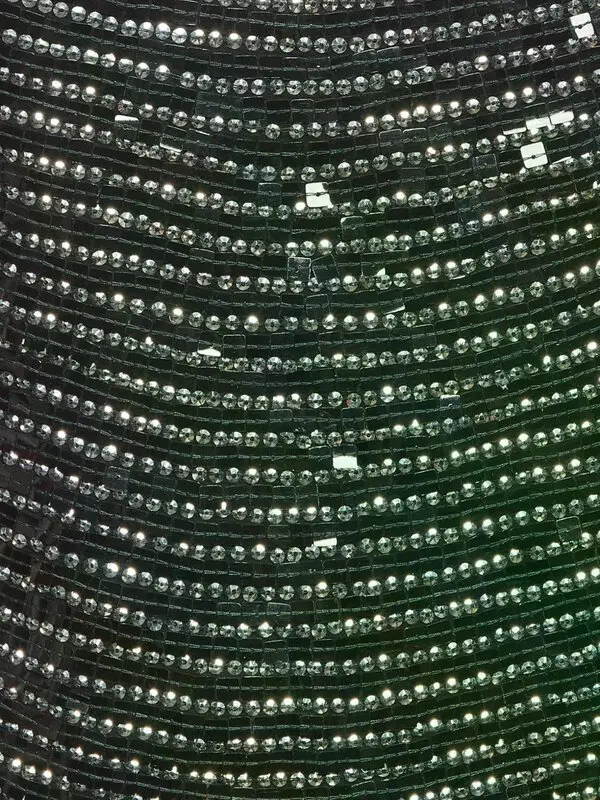 Emporio Armani Sequin-embellished Silk Tank Top