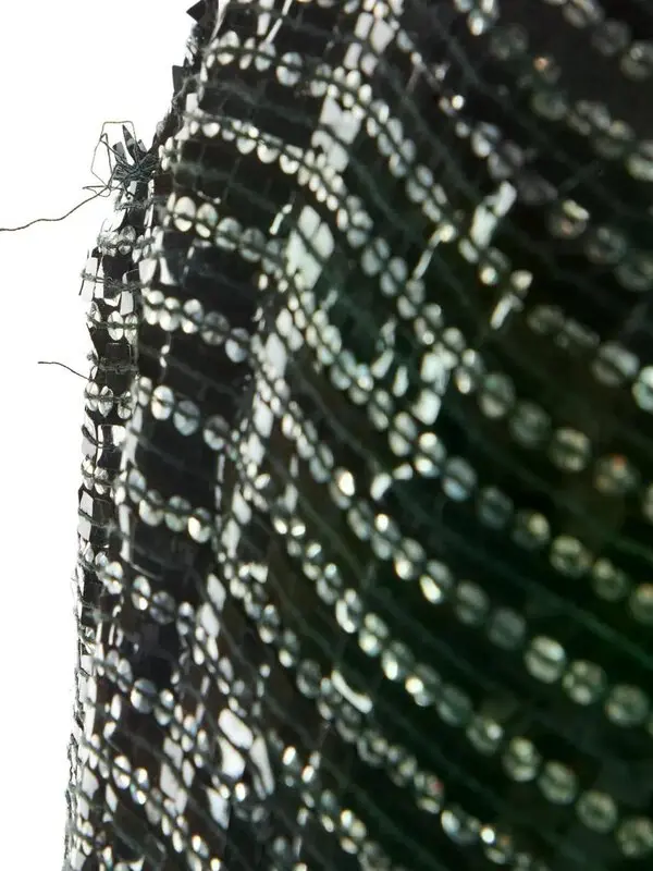 Emporio Armani Sequin-embellished Silk Tank Top