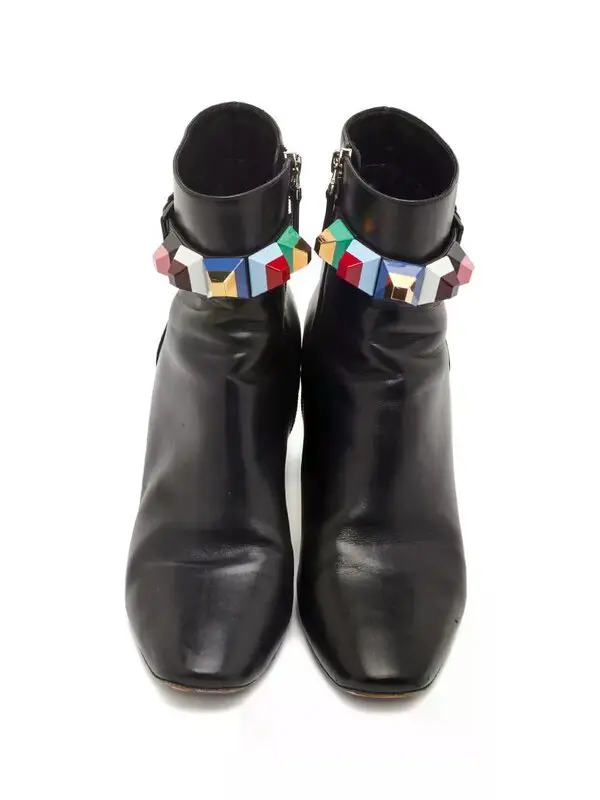 Fendi Studded Ankle Boots