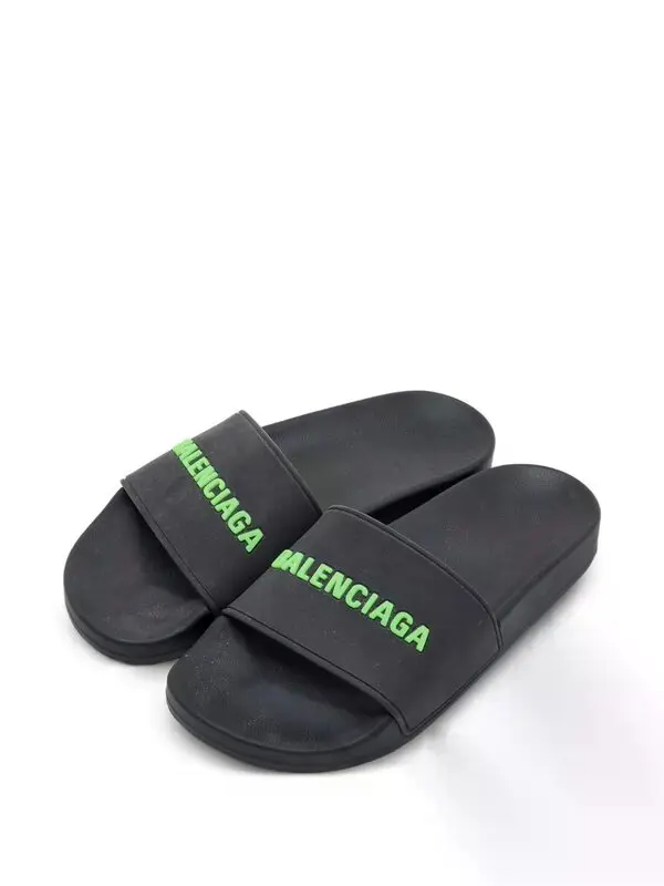 Balenciaga Logo-detail Slides