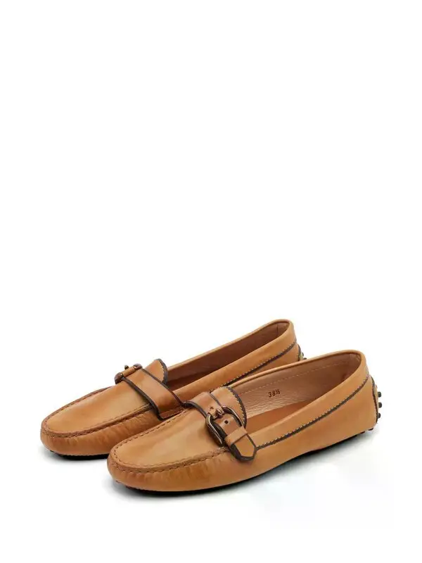 TOD'S Buckle Slip-on Loafers