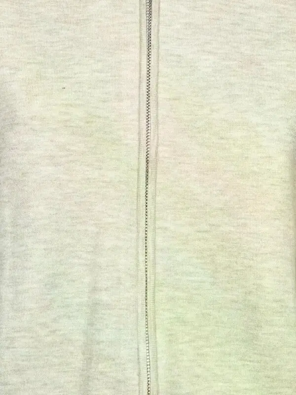 Sandro Embroidered-detail Zip-up Hoodie