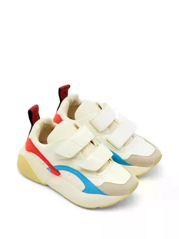 Stella McCartney Eclypse Touch-strap Sneakers - Neutrals