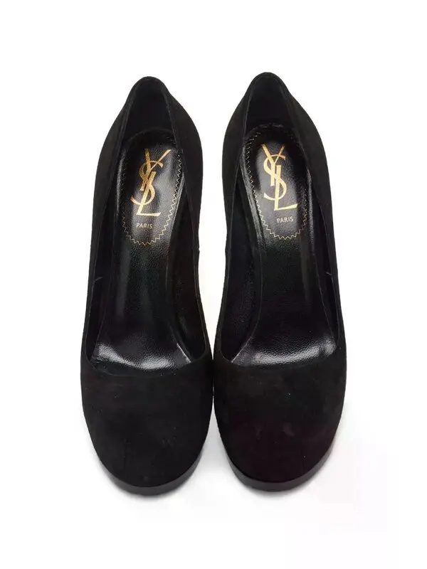 Saint Laurent Tribtoo Platform Pumps - Black