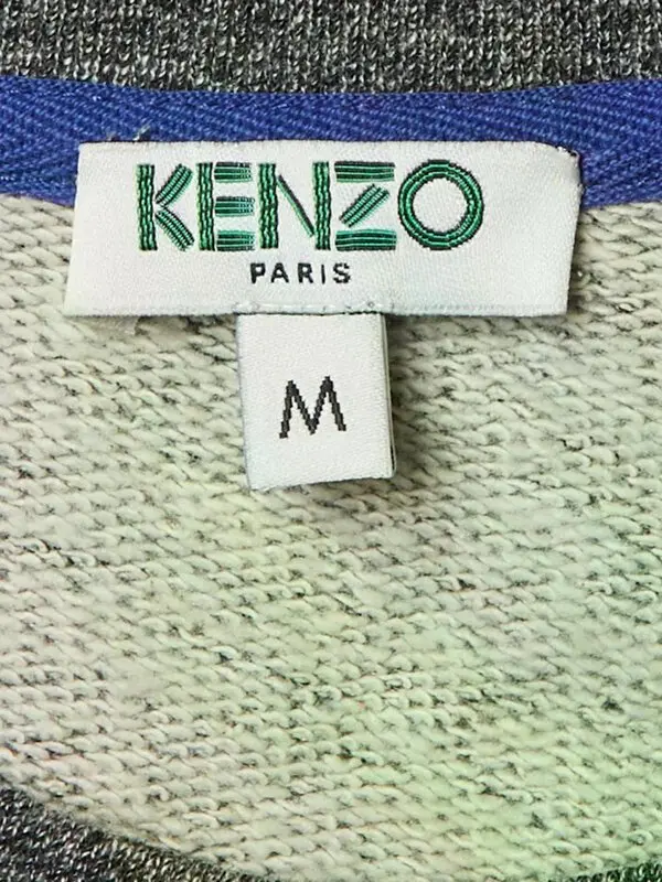 Kenzo Embroidered Crew Neck Sweater Dress