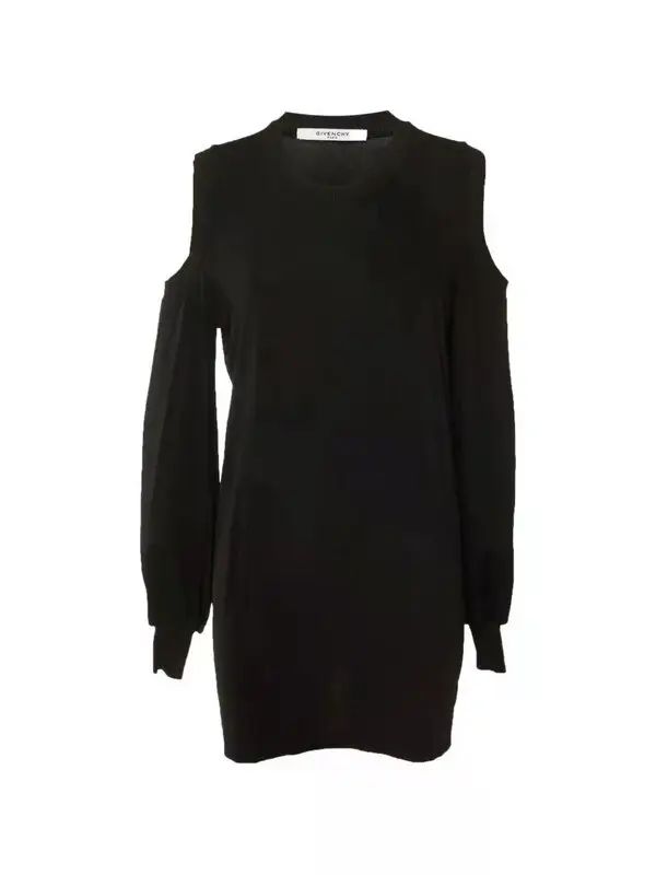 Givenchy Cold-shoulder Crepe Tunic