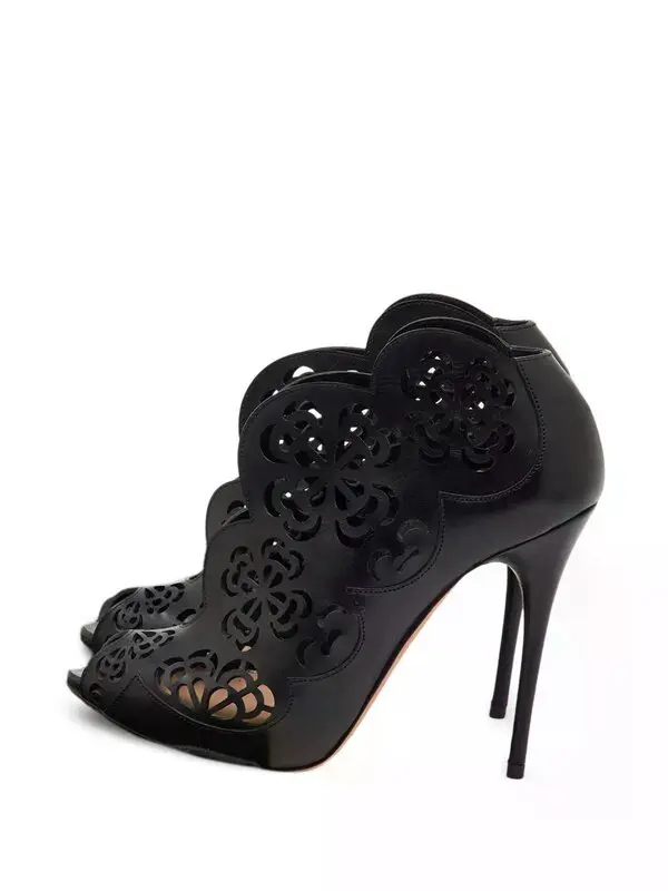 Alexander McQueen Floral Laser-cut Sandals