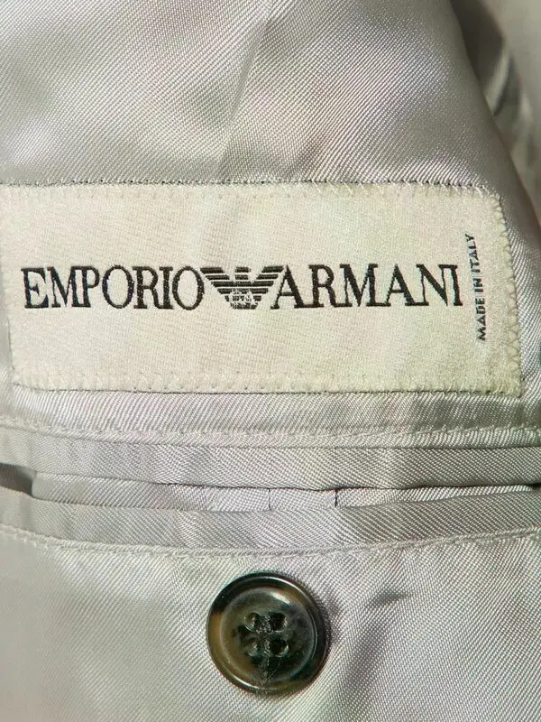 Emporio Armani Pocket Single-breasted Blazer