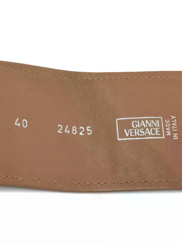 Versace Wide Buckle Belt