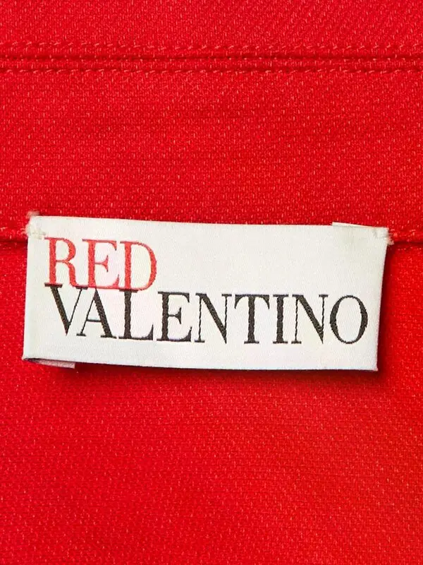 Red Valentino Cotton Button-front Top