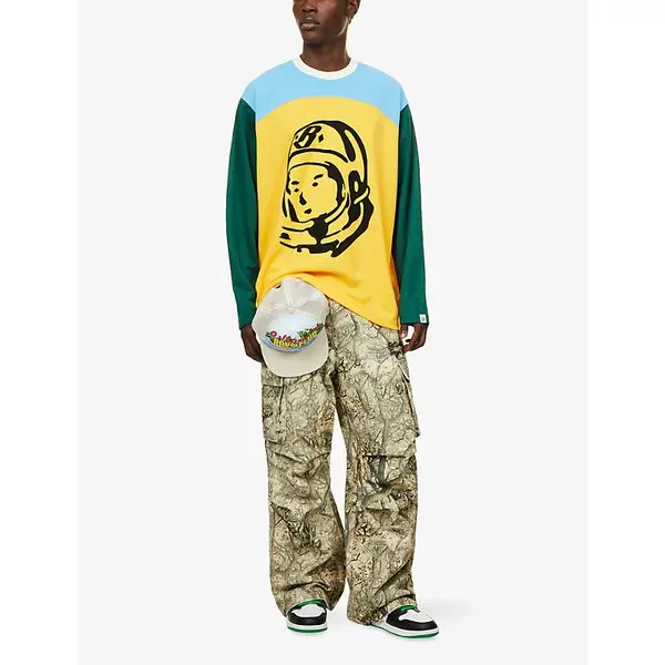 BILLIONAIRE BOYS CLUB Astro Logo-print Jersey Top