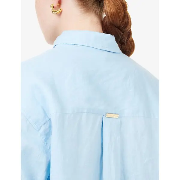 Heidi Klein Ponza Relaxed-fit Linen Beach Shirt