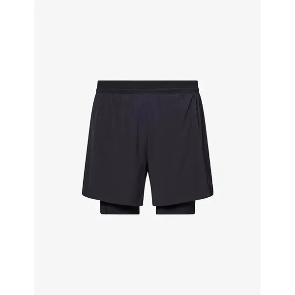 On Performance 5" Stretch-woven Shorts - Black