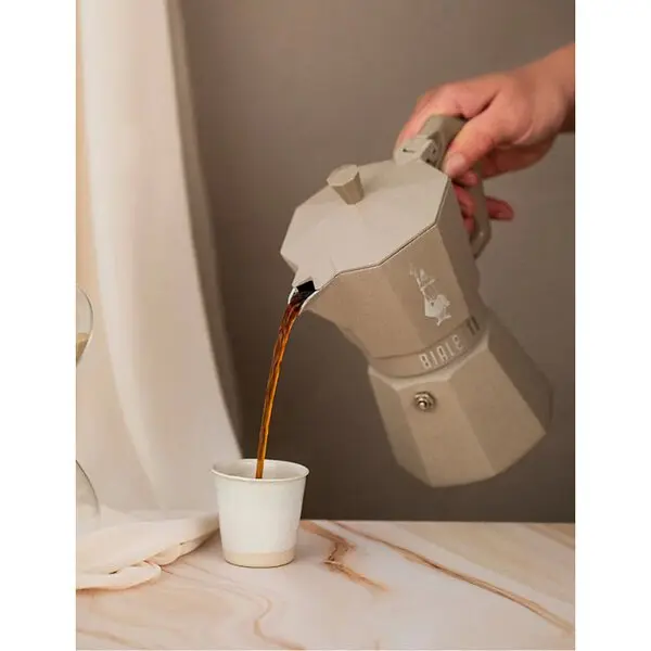 BIALETTI Moka Express Exclusive Six-cup Aluminium Coffee Maker - Sand