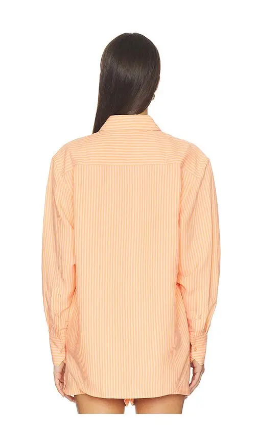 Lacoste Oversized Fit Toile Shirt