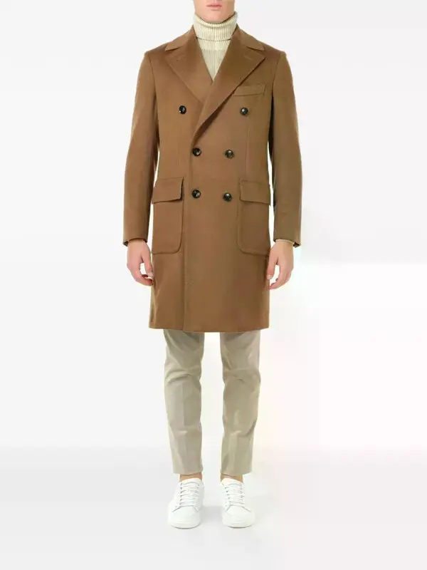Al Duca D'aosta Double-breasted Cashmere Coat