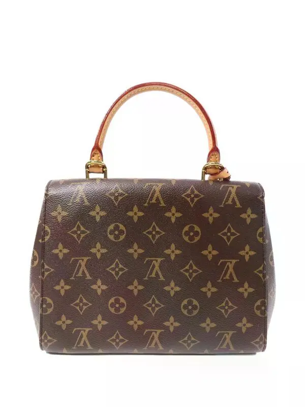 LOUIS VUITTON Monogram Cluny Bb Tote Bag - Brown