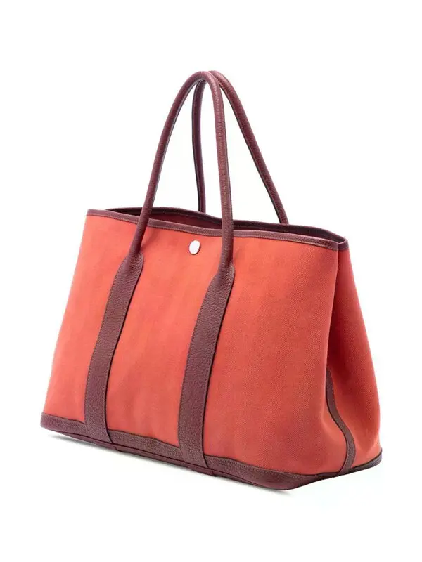 Hermès Garden Party 30 Satchel - Red