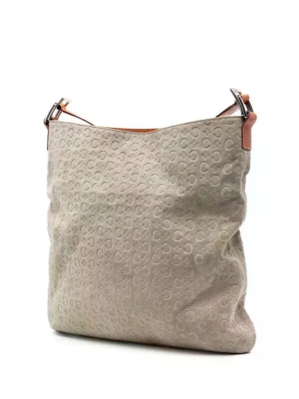Celine Macadam Suede Crossbody Bag