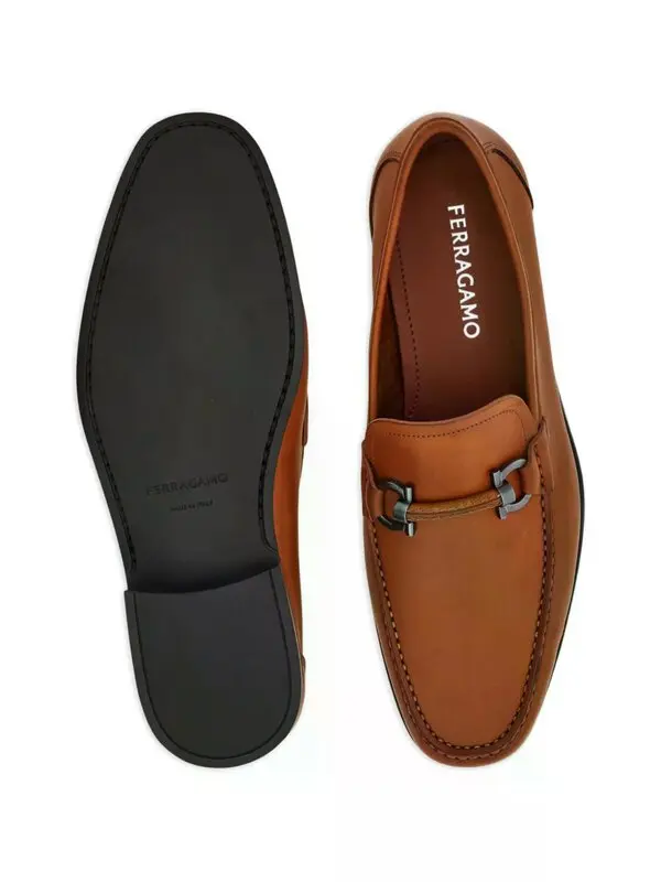 FERRAGAMO Gancini Ornament Loafers