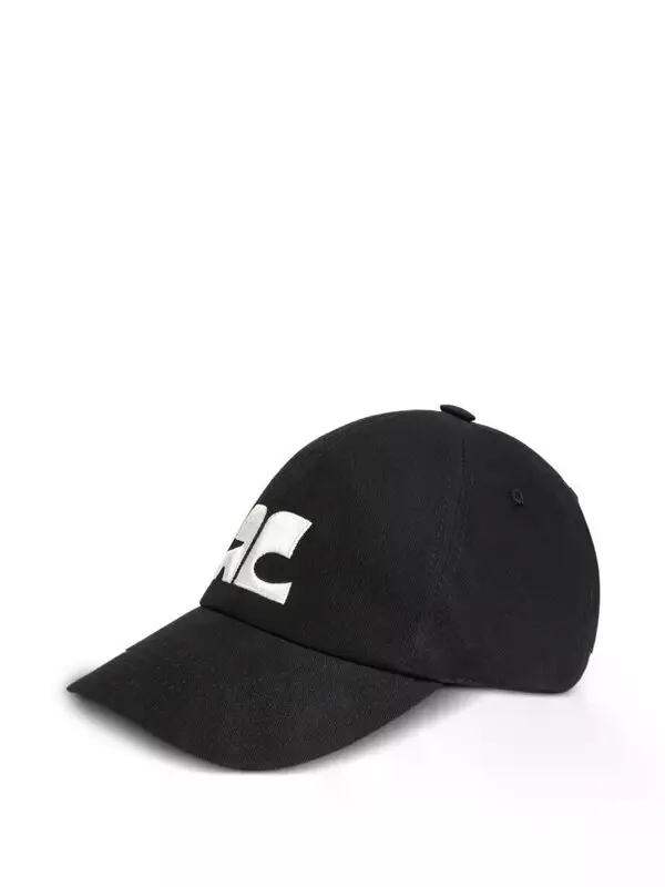 COURREGES Ac Logo Embroidered Baseball Cap