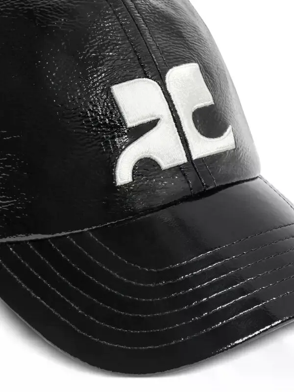 COURREGES Vinyl Ac Logo Cap