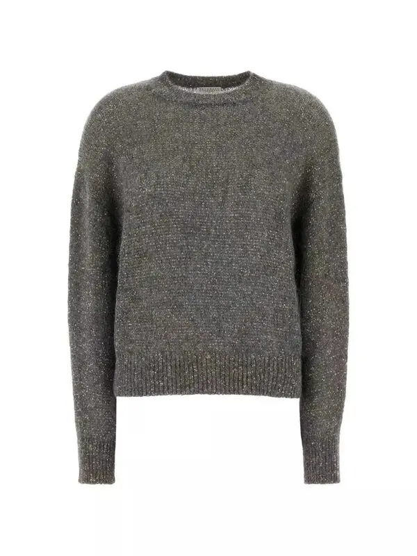 Brunello Cucinelli Sequin Embellished Knitted Sweater