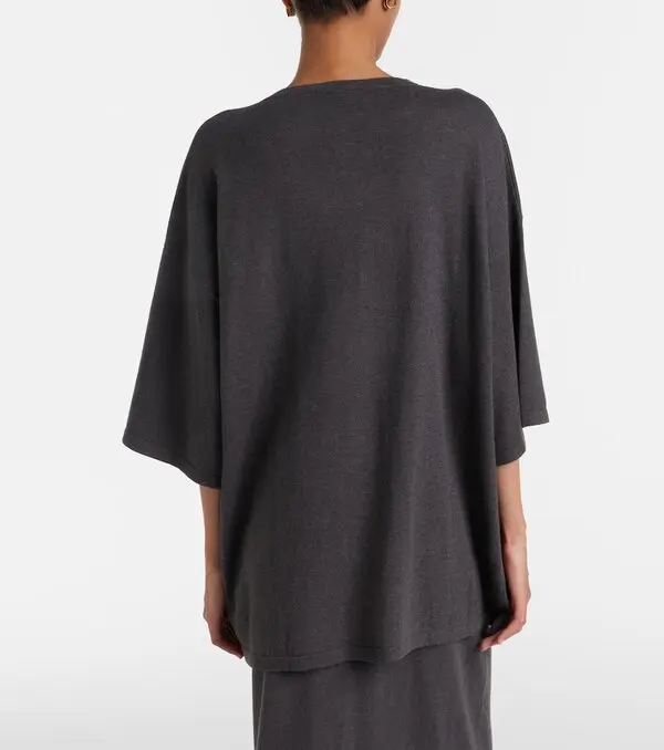 LISA YANG Agnette Cotton And Cashmere Sweater