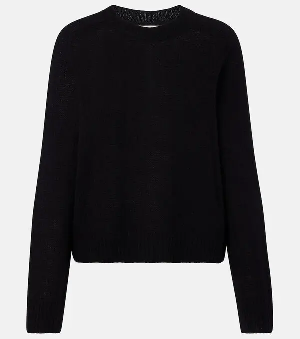 LISA YANG Solene Cashmere And Silk Sweater - Black