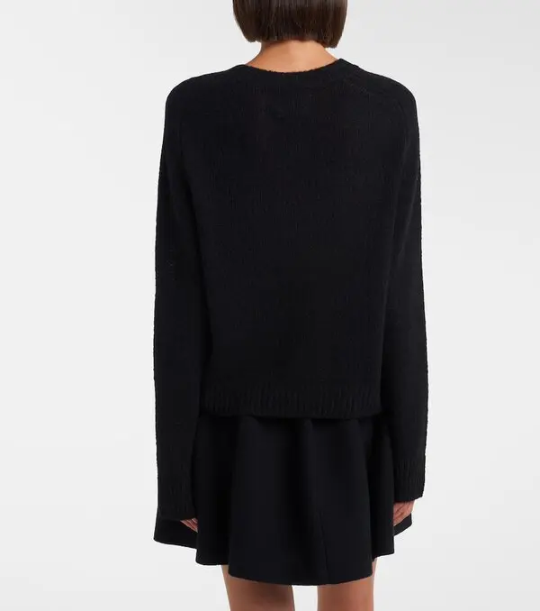 LISA YANG Solene Cashmere And Silk Sweater - Black