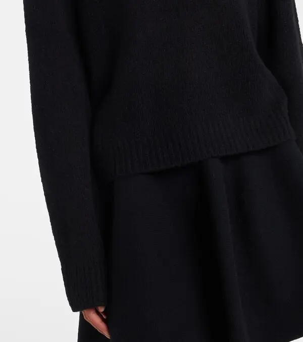 LISA YANG Solene Cashmere And Silk Sweater - Black