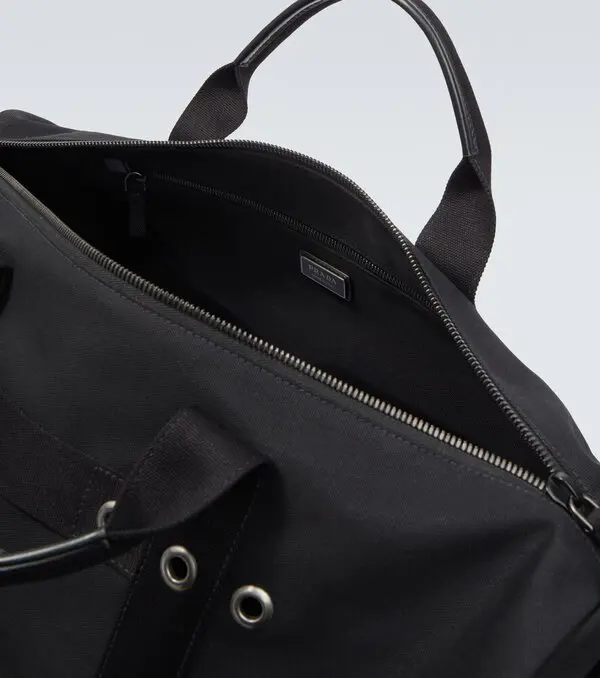 Prada Canvas Duffel Bag