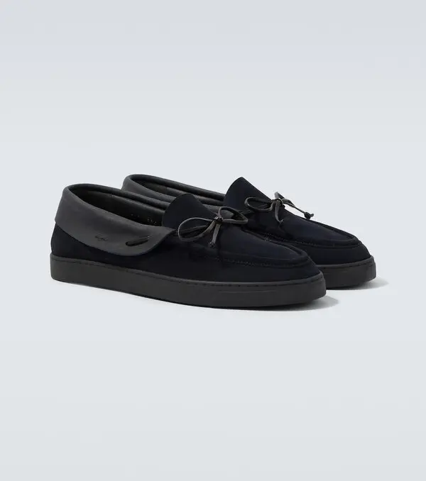 Giorgio Armani Suede Loafers