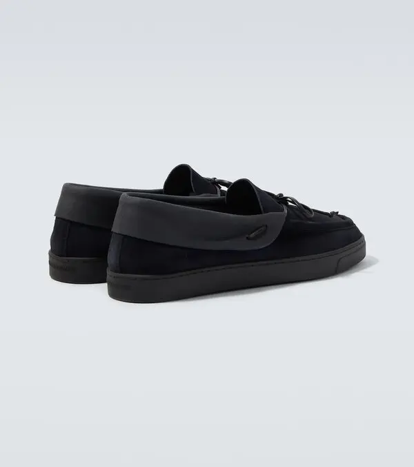 Giorgio Armani Suede Loafers