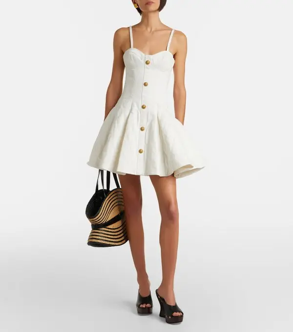 Balmain Denim Minidress