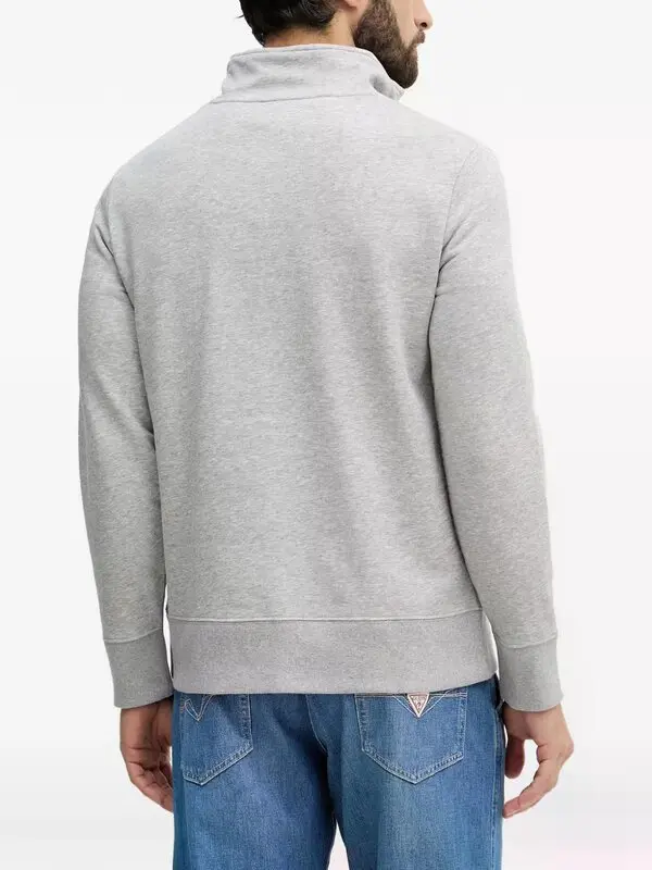 Gant Quarter-zip Sweater - Grey